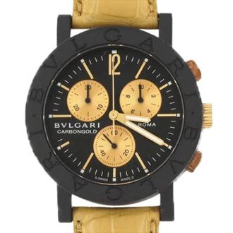 Bulgari Pre-owned Carbon Gold Roma Limited Quartz - Femme - Pre-owned - Multicolore - Taille: ONE Size