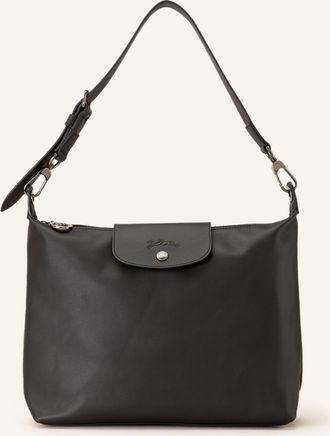 Longchamp Handtasche Le Pliage Cuir schwarz