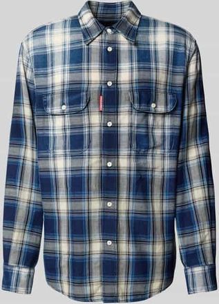 Dsquared2 Freizeithemd mit Kentkragen