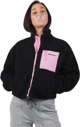 Juicy Couture Femme, Sweatshirts et sweats &agrave; capuche, Noir, Taille: 42 FR SweaT-shirts & SweaT-shirts &agrave; capuche