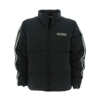 Emporio Armani Emporio Armani Ea7, Homme, Vestes, Noir, Taille: XL Veste Logo Series matelass&eacute;e