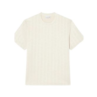 Lacoste Rundhals-T-Shirt - - Tops - Herren - Beige - S