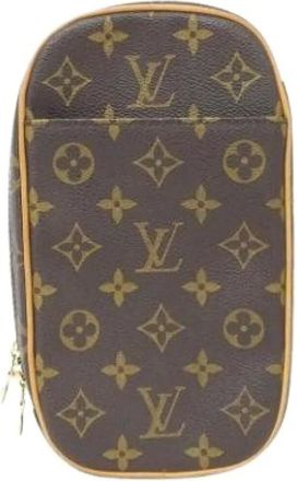 Louis Vuitton unisex, Pre-owned, Brun, Taille: ONE Size Sac bandouli&egrave;re en toile Pre-owned