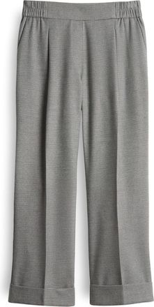 OPUS Damen Jogpants | MAIKITO Jogpants mit feinem Pepitamuster Easy Grey, 40