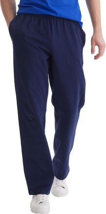 Hanes Herren Essentials Sweatpants Baumwolle Jersey Hose mit Taschen 83.8 cm Trainingshose, Navy, 3X-Groß