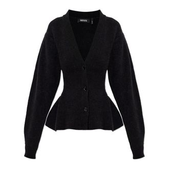 Rotate Cardigan mit Sch&ouml;&szlig;chen - - Knitwear - Damen - Schwarzk - M