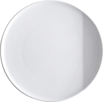 Kahla O - The better place Frühstücksteller 22,5 cm weiß Beilagenteller, Brotteller, Kuchenteller, Teller mit Relief an der Unterseite, hochwertiger Teller 