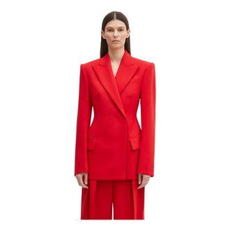 Sportmax Damen, Jacken, Rot, 2XLGr&ouml;&szlig;e