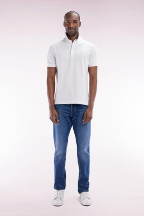 Eden Park Jean 5 Poches En Denim Stretch Fonc&eacute; Coupe Droite