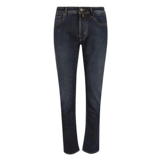 Jacob Cohen Pant 5 Pkt Slim Fit Bard - Homme - Jeans - Bleu - Taille: W33