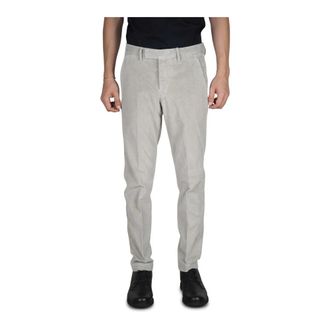 Pantaloni Torino Hellgraue Samthose - 500 Linien - - Trousers - Herren - Grau - S