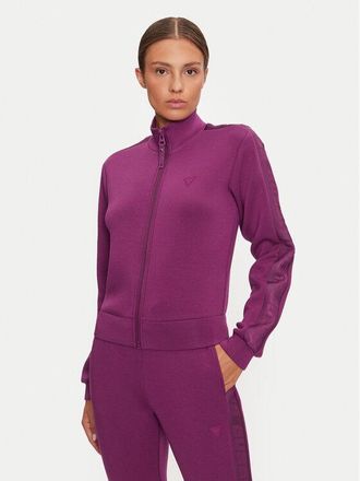 Guess Sweatshirt New Allie V2YQ17 K7UW2 Rosa Regular Fit