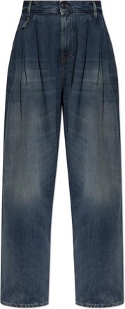 R13 Triple Pleat Jean - - Jeans - Damen - Blau - W25