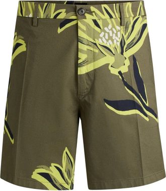 HUGO BOSS Herren, Shorts, Grün, 2XLGröße