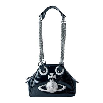 Vivienne Westwood Archive Orb Chain Handtasche - - Bags - Damen - Schwarzk - ONE SIZE