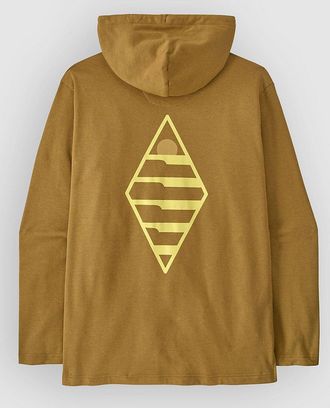 Patagonia Lw Water People Sets Wildrise Hoodie bobcat brown