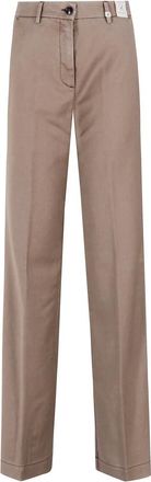 Myths Femme, Pantalons, Brun, Taille: 34 FR Pantalon Droit