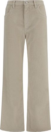 Marni Flare Corduroy Trousers - Beige