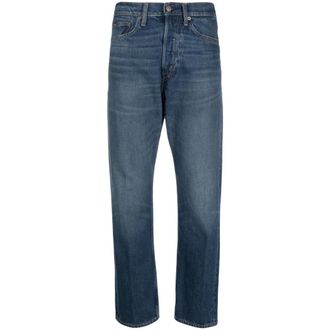 Polo Ralph Lauren Cropped Gerades Jeans - - Jeans - Damen - Blau - W25
