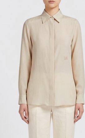 Max Mara Hemdbluse MAX MARA Damen Farbe Beige