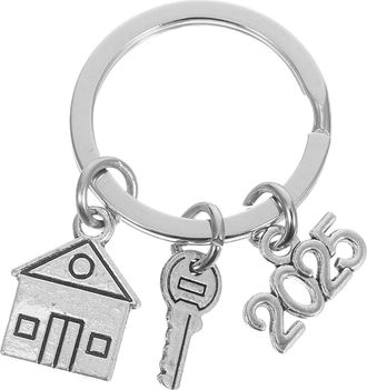 BESPORTBLE Warmhm Housewarming Keychain New Home New Adventures Keychain Begr&uuml;&szlig;ung Home e Schl&uuml;sselkette 2025 Neue Heim Schl&uuml;sselbund Neuen Heim Key Ring Housewa