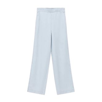Bella Dahl Femme, Pantalons, Bleu, Taille: 42 FR Wide Pantalons