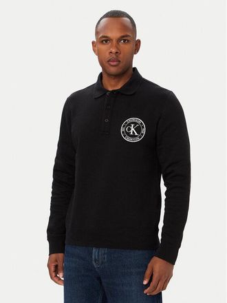 Calvin Klein Jeans Sweatshirt Eu Graphic LV04RH236G Schwarz Regular Fit