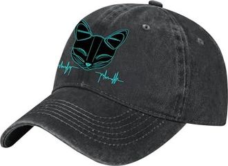 Generic Casquette Trucker Entra&icirc;nements Cat Casquette De Baseball Unisexe Chapeau De Sport Confortable Chapeau De Soleil pour P&ecirc;che Sports De Plein Air Plage