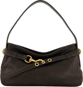 Miu Miu Damen Schultertasche aus Nappaleder AVENTURE