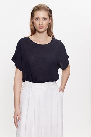 Kaffe Bluse Amber Stanley 10500781 Dunkelblau Loose Fit