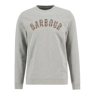 Barbour Berwick Rundhals-Pullover - - Sweatshirts & Hoodies - Herren - Grau - L