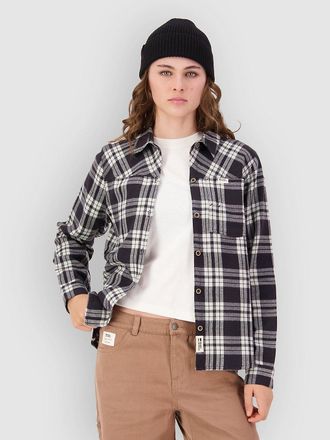 Mons Royale At Merino Flannel Hemd black