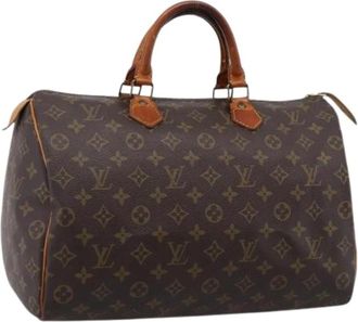Louis Vuitton Sac Speedy 35 Pre-owned - Femme - Pre-owned - Brun - Taille: ONE Size