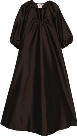 Bernadette robe longue George - Marron