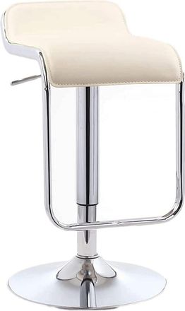 Generic Drehbarer Barhocker, moderner minimalistischer Barhocker, h&ouml;henverstellbarer Barhocker f&uuml;r Zuhause/Blau/61-81 cm