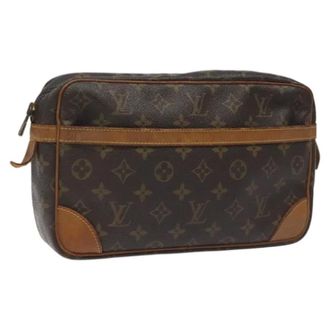 Louis Vuitton Pre-owned Canvas clutches - - Pre-owned - Damen - Braun - ONE SIZE