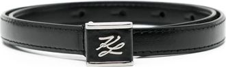 Karl Lagerfeld Kautograpgh belt - Schwarz