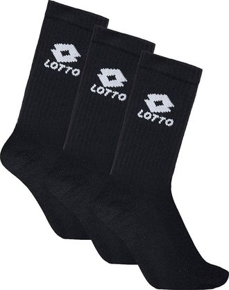 Lotto Socken LOTTO, Damen, Gr. 35-38, schwarz (caviar), Baumwollmischung, Jacquard, Socken, - für Damen, Herren & Kinder, Topseller