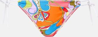 Pucci Bikini-Höschen Orchidee