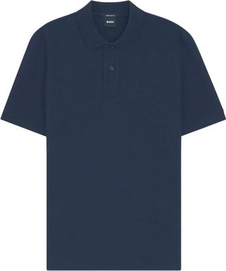 HUGO BOSS Homme, Tops, Bleu, Taille: S Pallas Polo