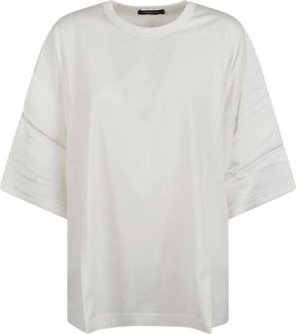 Fabiana Filippi Femme, Tops, Blanc, Taille: 38 FR T-Chemises