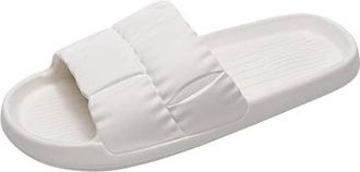 Generic Chaussons Antidérapant Homme Femme Pantoufle Confortable Claquette De Bain Sandal Soft Foam Sole Couples Chaussures De Piscine Maison Accueil Slide po