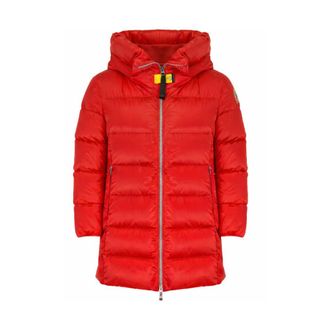 Parajumpers Femme, Manteaux, Rouge, Taille: 38 FR Veste matelass&eacute;e avec capuche