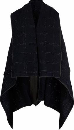 Comme Des Garçons 1990s Cape-Mantel mit Schottenkaro - Blau