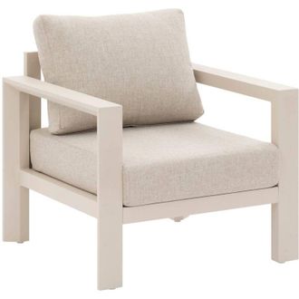 Hesperide Hesperide - Fauteuil de salon de jardin &Eacute;vasion argile polyester et aluminium - Hesp&eacute;ride