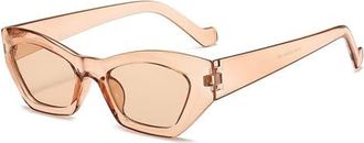 Generic Lunettes De Soleil Plein Air For Hommes Et Femmes, Carrées For Le Sport Les Déplacements Quotidiens(Brown)