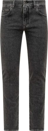 Dolce & Gabbana Homme, Jeans, Noir, Taille: XL Jeans Slim-fit
