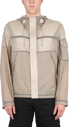 Ten c Homme, Vestes, Beige, Taille: XL Combo Bonded Anorak