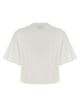 Off-white Womens White Cotton T-Shirt