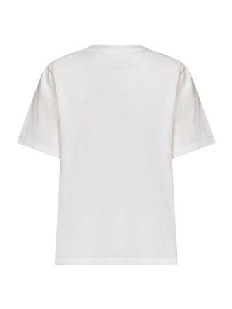 Maison Margiela Womens T-Shirt Stretch Jersey White Polyester T-Shirts & Jerseys